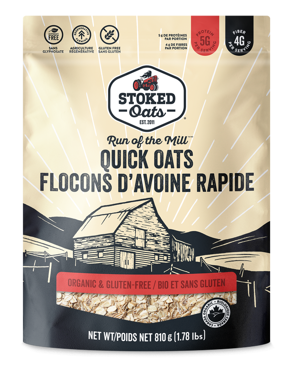 Run of the Mill Quick Oats 810g Stoked Oats